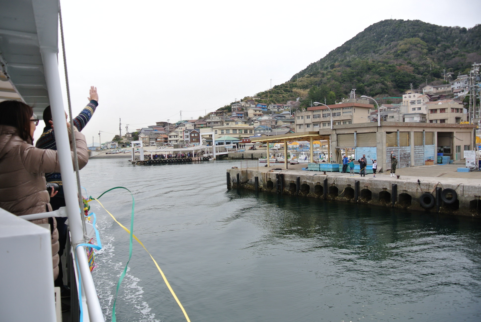 笑顔の見送り②: しましま日記